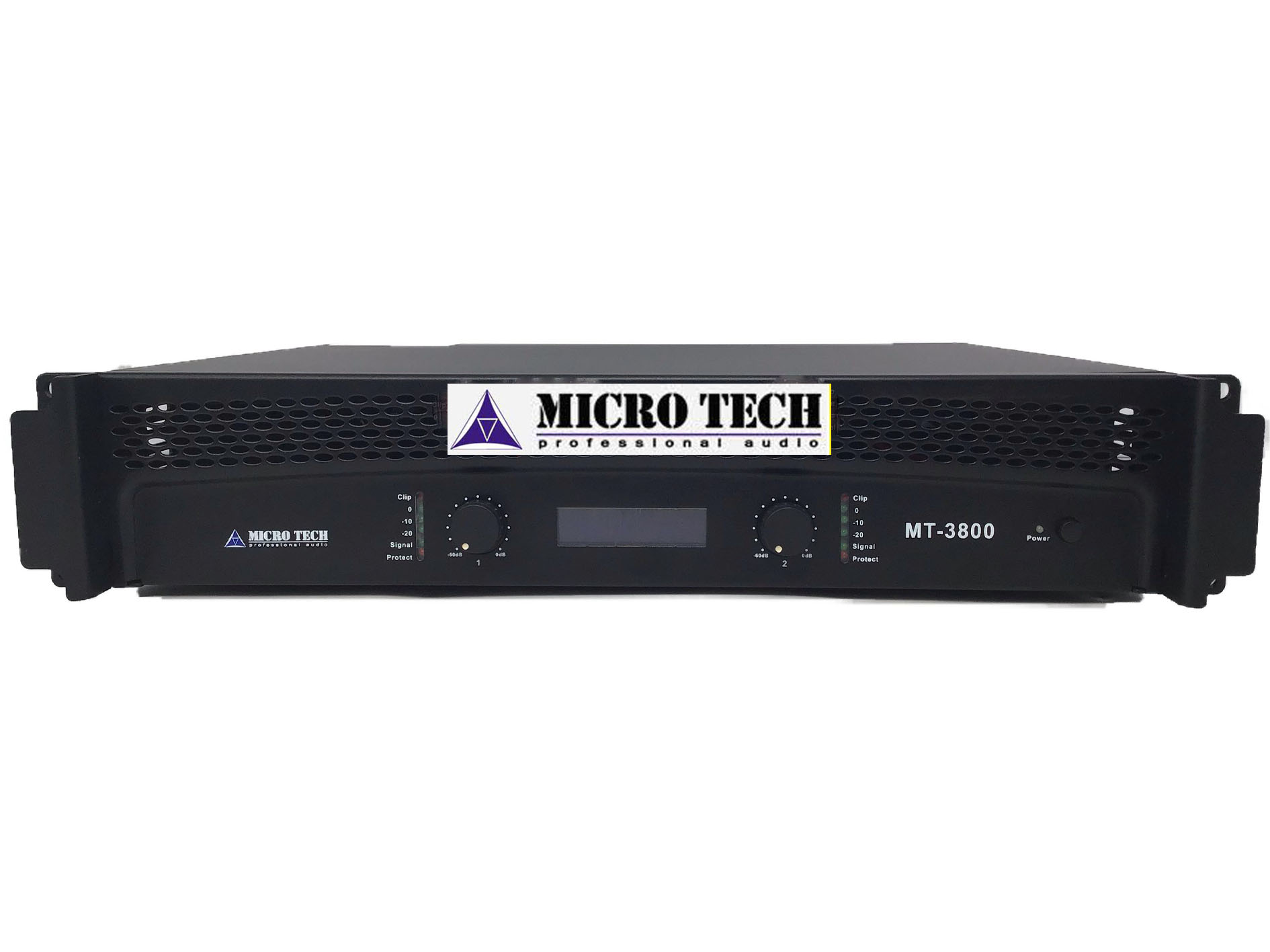 MICRO TECH รุ่น MT-3800 เพาเวอร์แอมป์เครื่องขยายเสียงทรงพลัง 2CH (750w ...