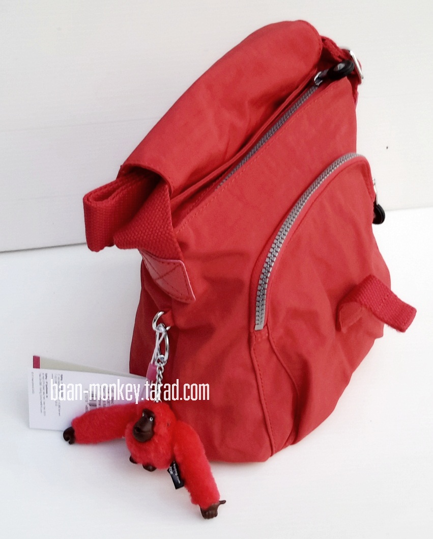 KIPLING SHOP ของแท้เบลเยี่ยม กระเป๋าสะพาย Kipling New Raisin Tango Red ...