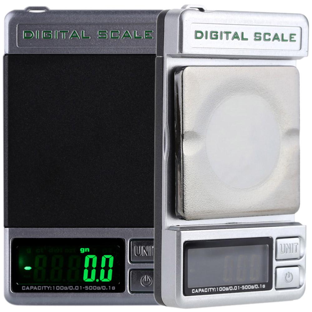 500g/0.1g 100g/0.01g Dual Accuracy Mini Digital Weight Pocket Scale ...