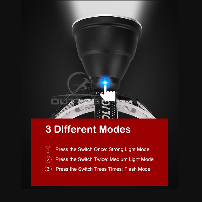 FineFireไฟฉายคาดหัวled p90(แสงสีเหลือง/สีขาว)ไฟสว่าง 3 แบบ ส่องไกลถึง ...