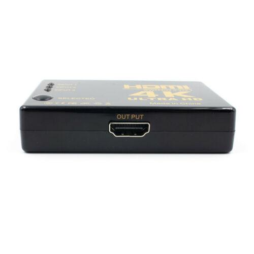 HDMI Switch 3 in 1 4K รุ่น ifswr-301 Selector 3 อินพุทเอาท์พุท 1 Switcher HDMI Switcher ความเร็ว ...