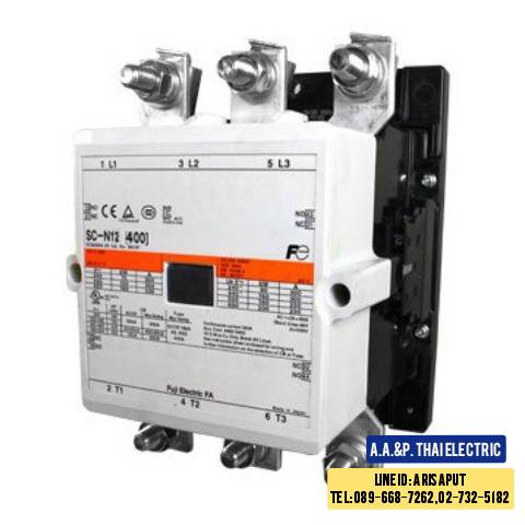Fuji แมกเนติกคอนแทคเตอร์ SC-N14 315KW 600A (Magnetic Contactor) (220V ...