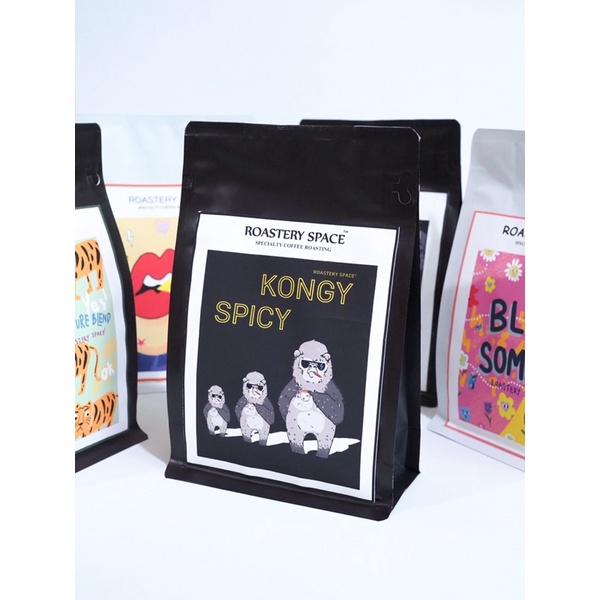 Kongy Spicy เมล็ดกาแฟคั่วพิเศษ เบลนต่างประเทศ ด่วน ของมีจำนวนจำกัด ...