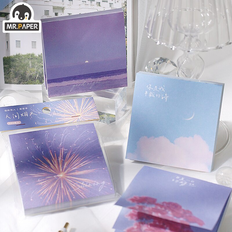 Mr Paper Ins Style Midsummer Night’s Dream Series Notepad Creative ...