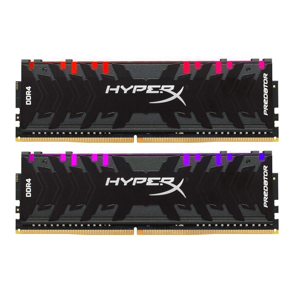 16GB (8GBx2) DDR4/3200 RAM PC (แรมพีซี) KINGSTON HyperX PREDATOR RGB (HX432C16PB3AK2/16 ...