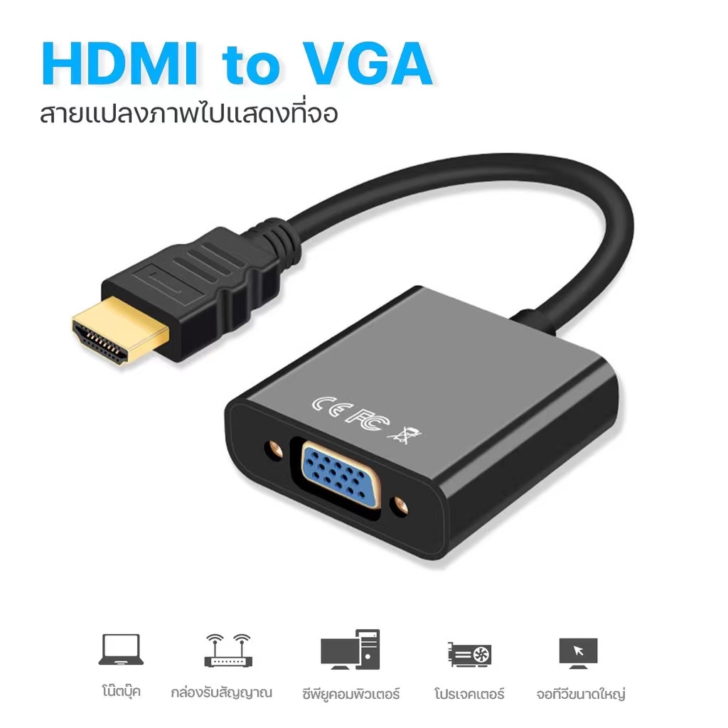 ตัวแปลงสาย HDMI (F) เป็น Mini HDMI (M) - Converter HDMI (F) TO Mini HDMI (M) - MixASale