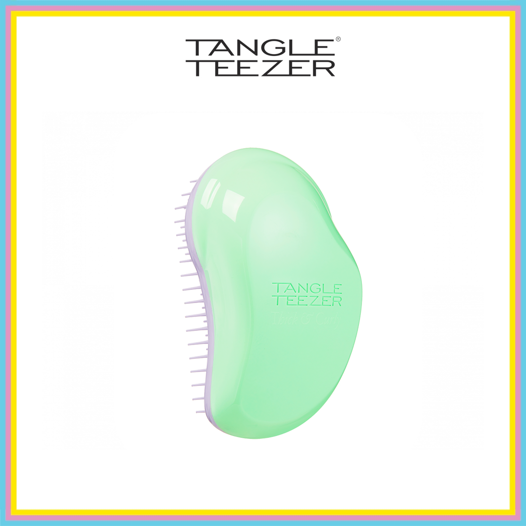 TANGLE TEEZER THICK & CURLY GREEN/LILAC | Lazada.co.th