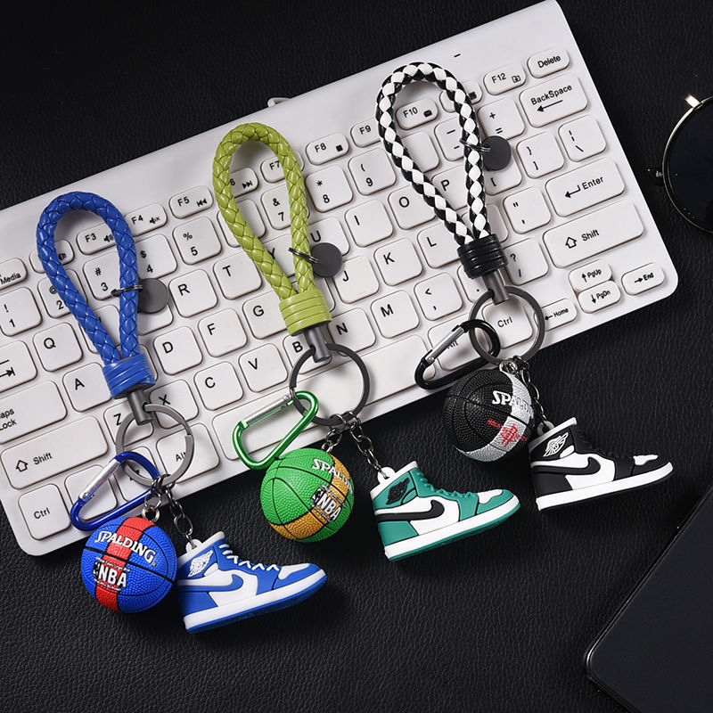 NBA Mini Aj Basketball Shoes Keychain Creative Small Shoes Model ...