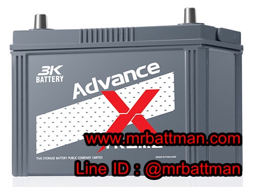 แบตเตอรี่รถยนต์ 3K รุ่น ADX95 R / MF 70Ah. พร้อมใช้ / ไม่ต้องเติมน้ำ /สำหรับรถเก๋ง ปิคอัพ SUV ...