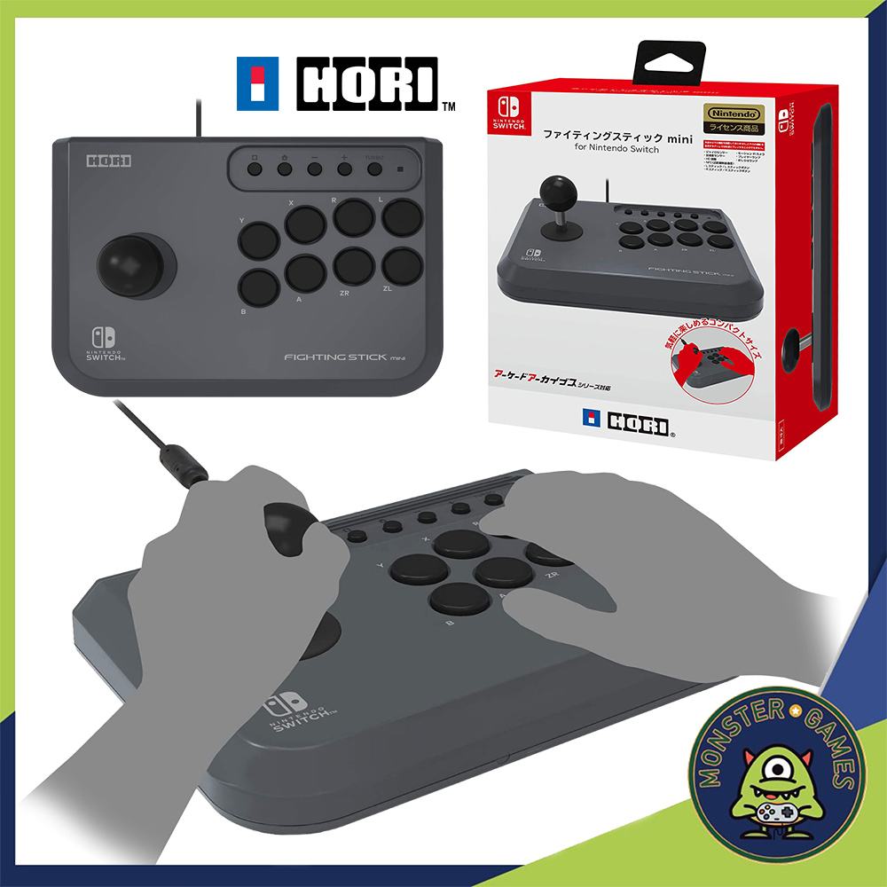 HORI Fighting Stick MINI for Nintendo Switch (จอยโยก)(จอยอาเขต)(จอยเกม ...