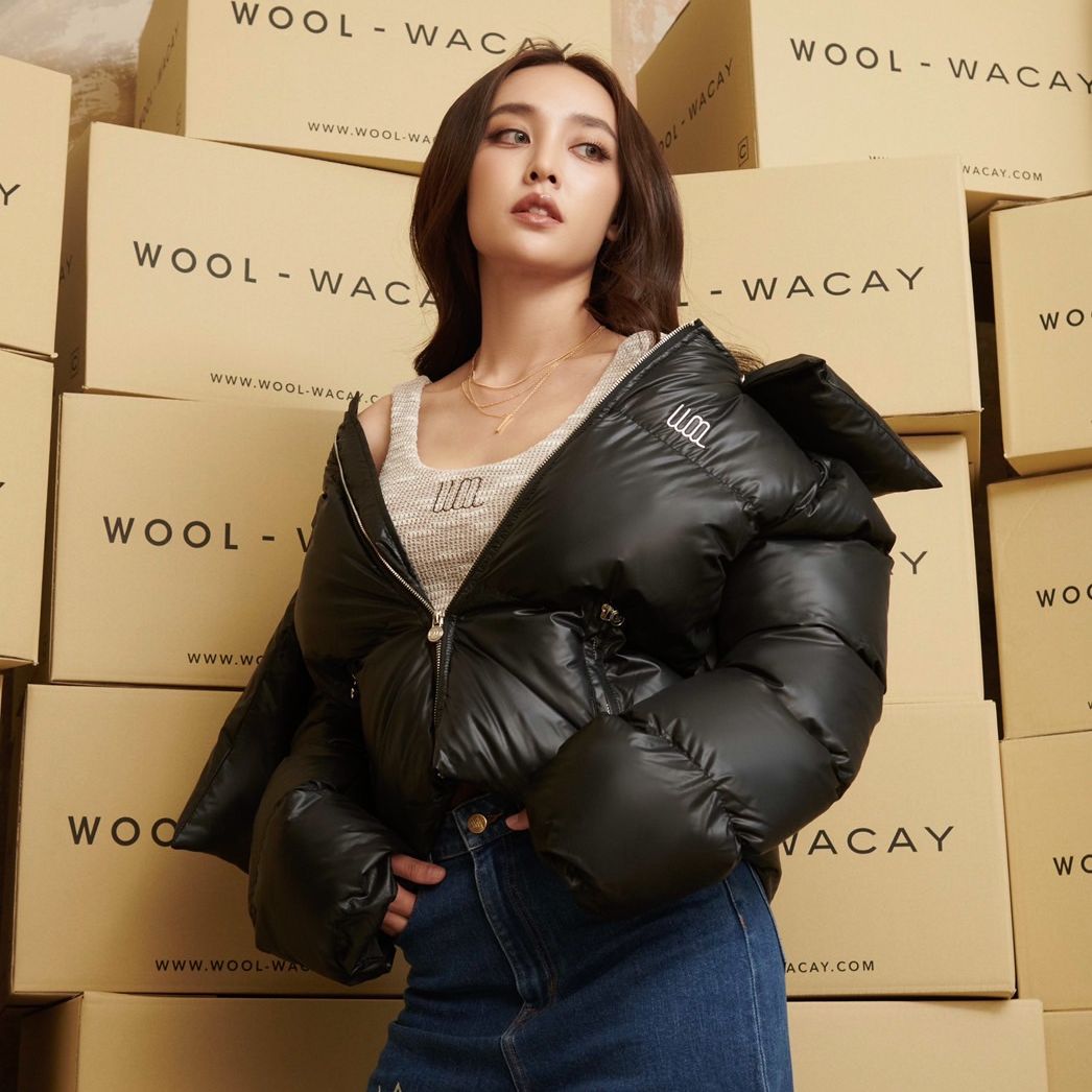 WACAY x WOOL Saturn Puffer Coat แจ็คเก็ต กันลม ถอด collar ได้ มี 3 สี ...