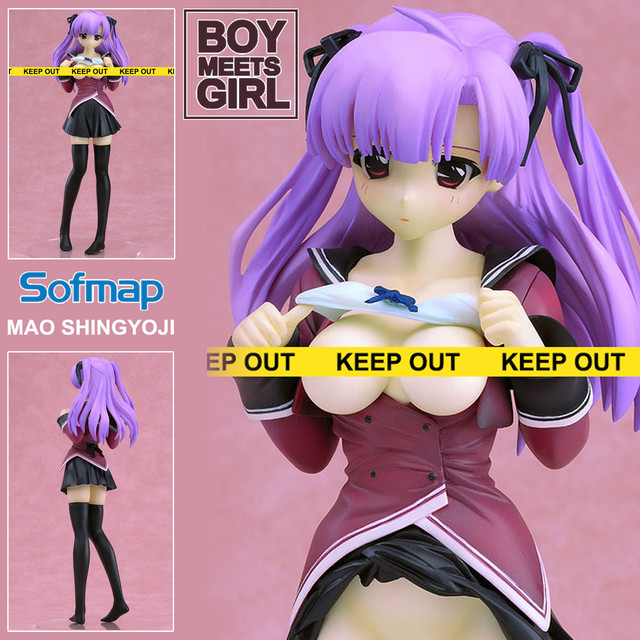 Model โมเดล ของแท้ 100% Sofmap จากการ์ตูนเรื่อง Boy Meets Girl บอยมีสเกิร์ล Mao Shingyoji เหมา ...