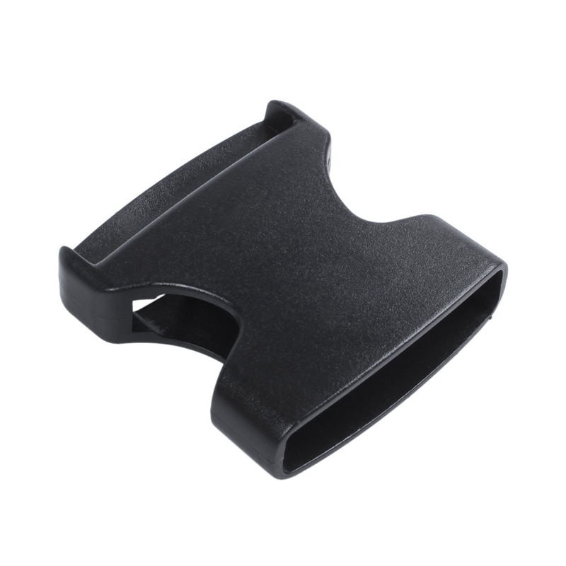 10x Hard Plastic Strap Band Belt Side Release Buckle 3cm Width Black ...