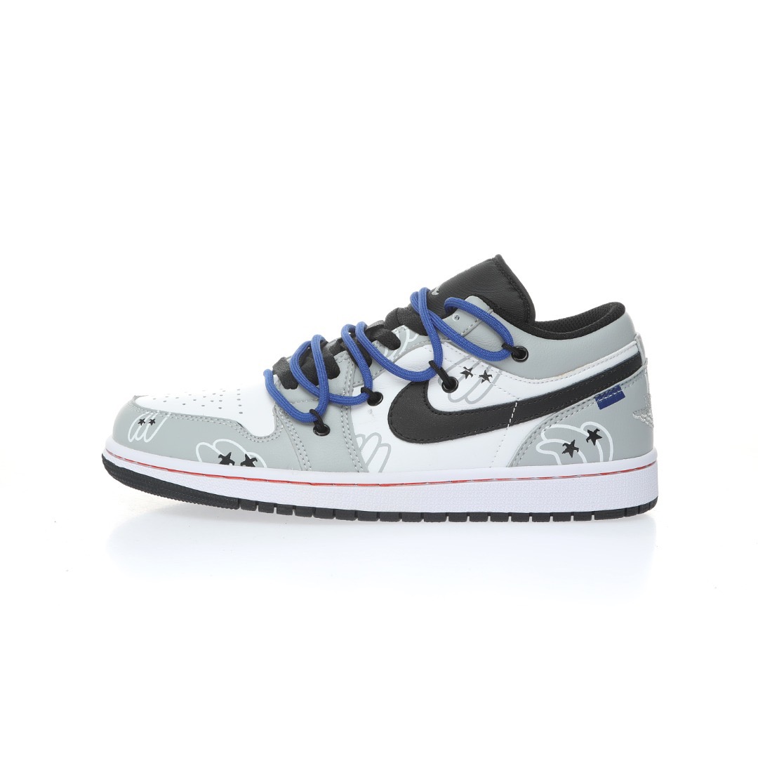 NEW Nike Air Jordan 1 Low GreyWinterNavy AJ1 Jordan Generation Low cut ...