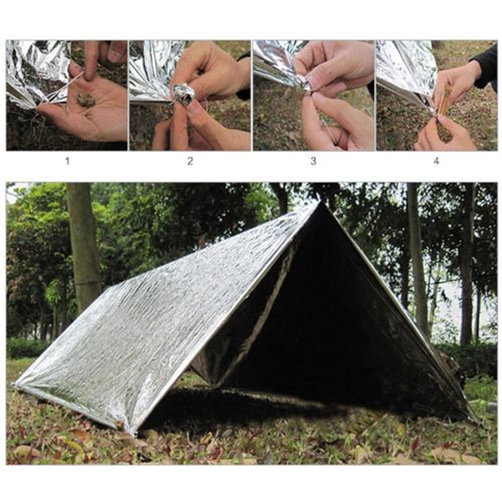 PROMISE Portable First Aid Hiking Life-saving Emergency Tent Sleeping ...