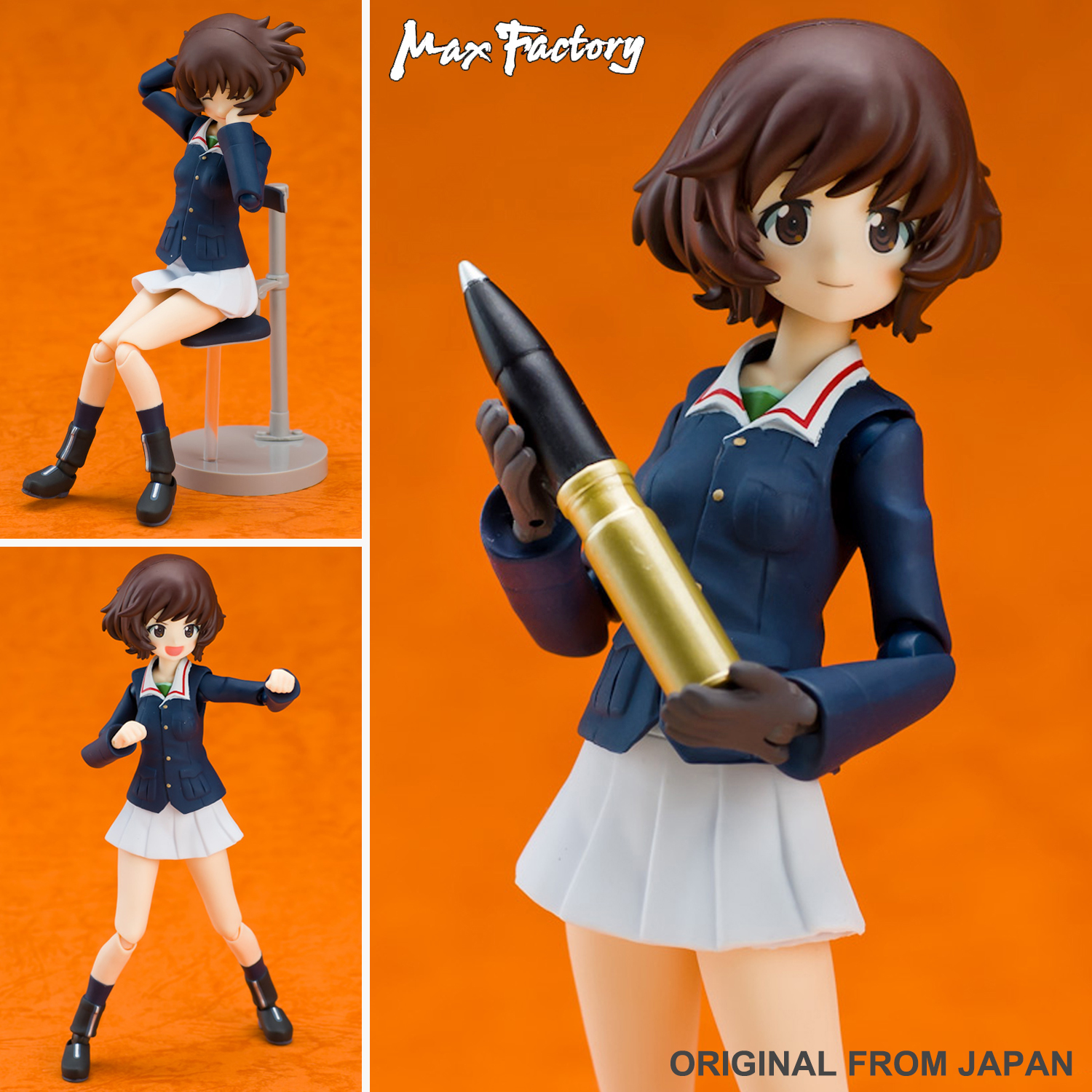 Model โมเดล ของแท้ 100% Max Factory จาก Girls und Panzer สาวปิ๊งซิ่งแทงค์ สาวน้อยน่ารัก กับรถถัง ...