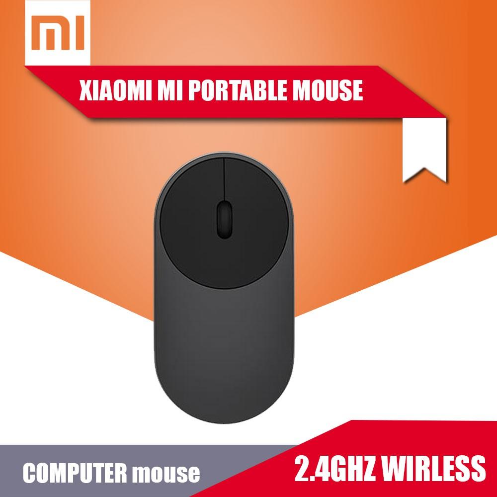 [ส่งฟรี Black] - Xiaomi Mi Portable Mouse Wireless USB 2.4 GHz กับ ...