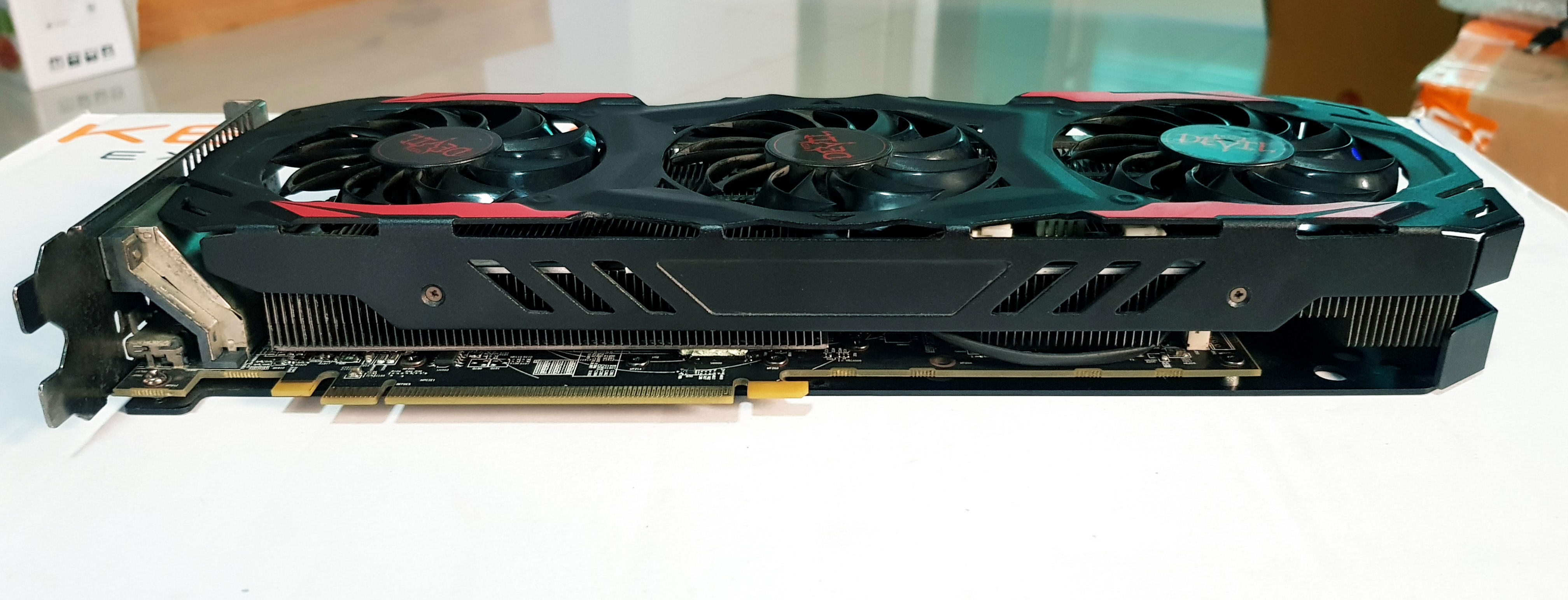 การ์ดจอ VGA POWER COLOR RED DEVIL RX570 4GB (AXRX 570 4GBD5-3DH/OC ...