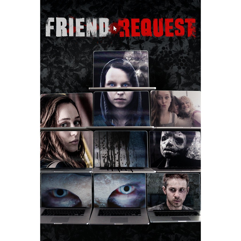 [Friend request]DVD แผ่นดีวีดี หนังผี หนังสยองขวัญ ลุ้นระทึก ฆาตกร ...