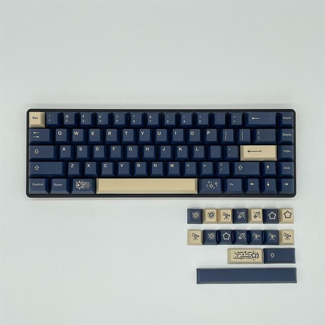 ¤☸ GMK Stargazing Keycaps 67 Keys Mechanical Keyboard RGB Backlight ...