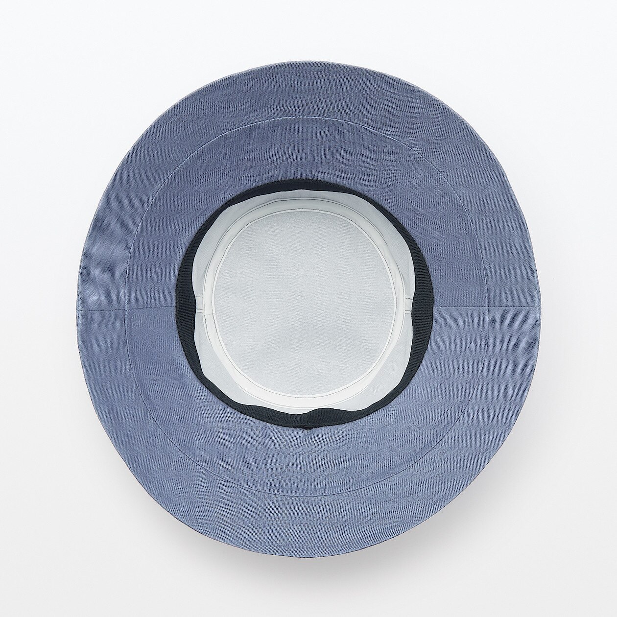 มูจิ หมวกผ้าไลโอเซลลินิน - MUJI Lyocell Linen Wide Brim Capelin Hat (55 ...