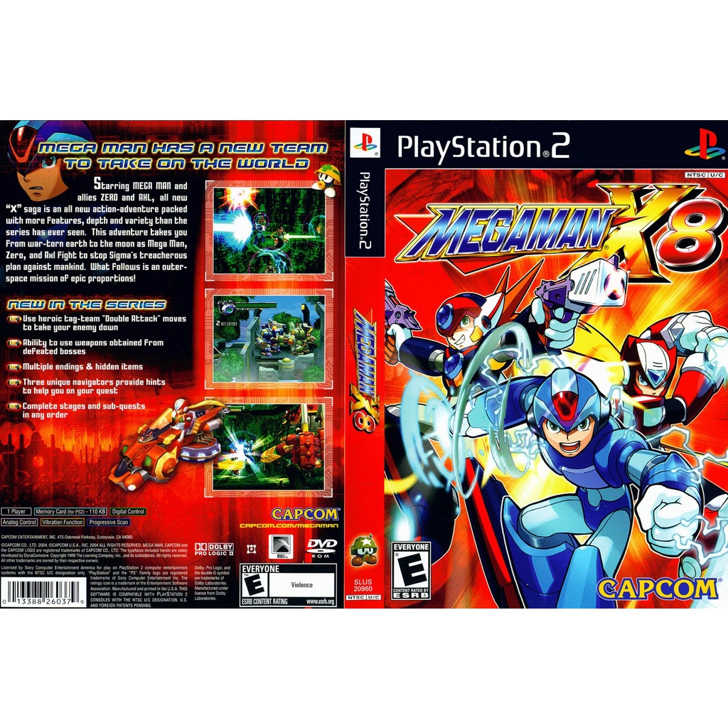 แผ่นเกมส์ PS2 Mega Man X8 คุณภาพ ส่งไว | Lazada.co.th
