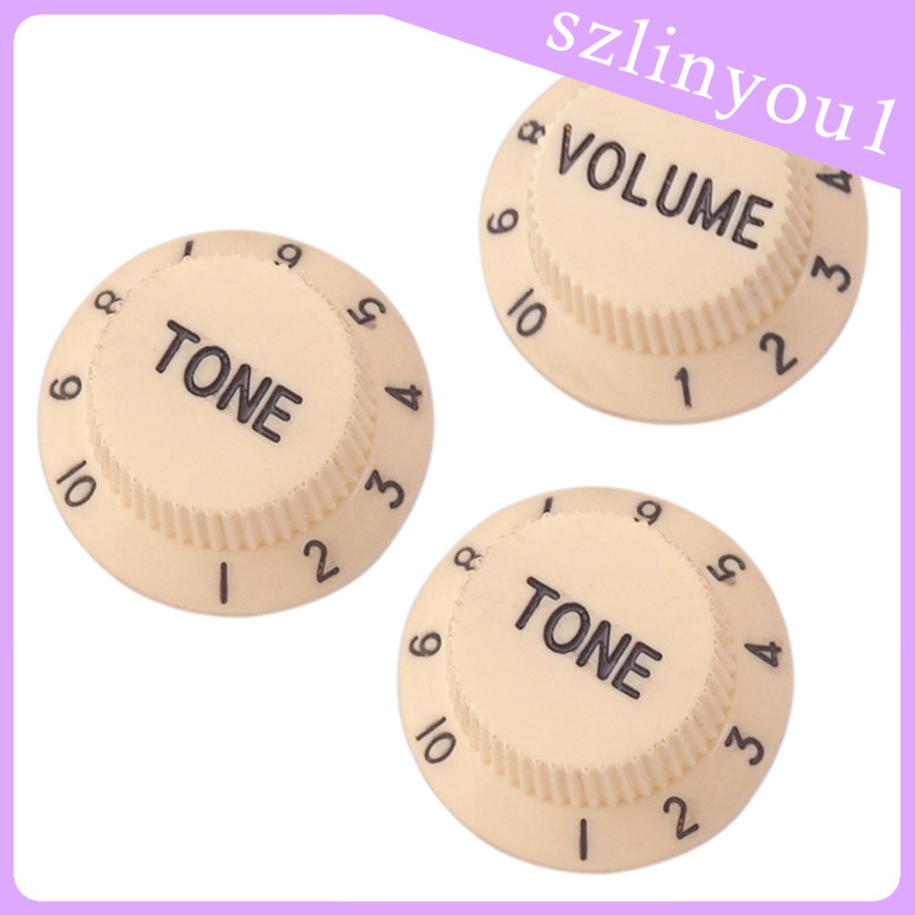New Arrival Electric Guitar Knobs 1x Volume 2x Tone for SQ Guitar ...
