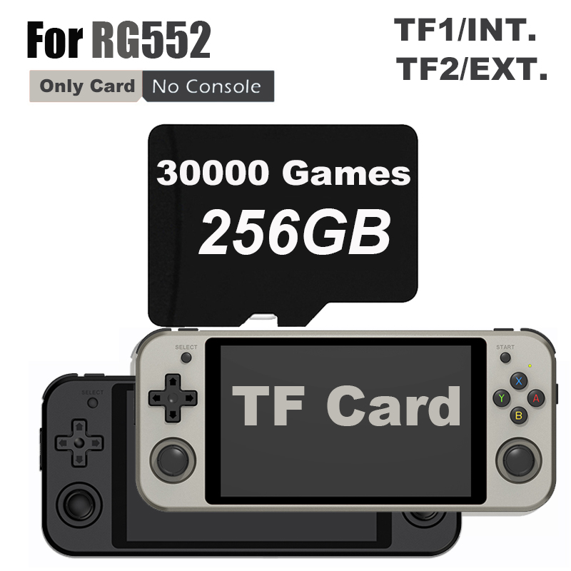256G Game Anbernic New RG552 Retro Handheld Game Console Player TF Card ...