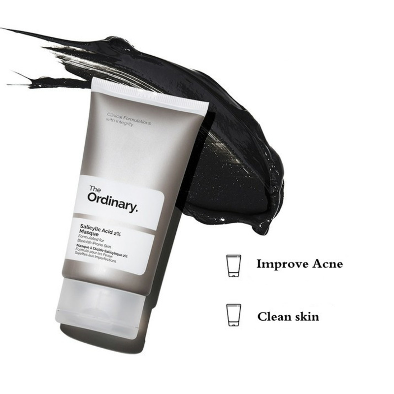 Ordinary Salicylic Acid 2% Removel Acne Serum Mask Plant Carbon Unclogs ...
