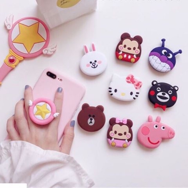 AIR BAG CELLPHONE BRACKET แหวนติดหลังโทรศัพท์ - BudAbbott - ThaiPick