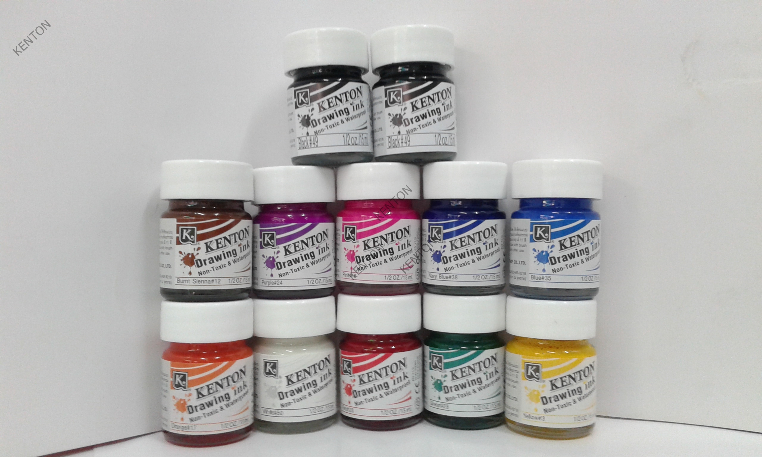 Poster Color Kenton 1/2 oz. (ชุดแม่สี 6 สี 1 โหล) | Lazada.co.th