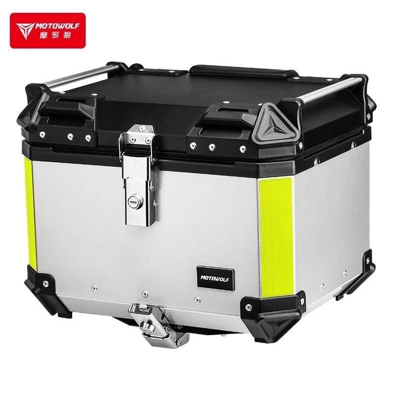 ลด 15 ทัก แชท L 0712 Alum Tail กล่องท้ายมอเตอร์ไซด์ กล่องอลูมิเนียม ...