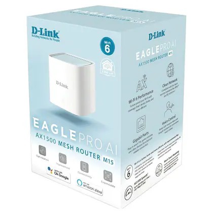 (M15) Mesh Router (เร้าเตอร์) D-ILINK AX1500 Eagle Pro AI Wi-Fi 6 ...