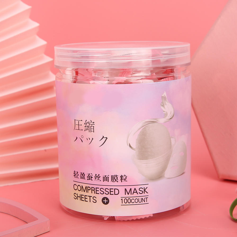 100 pcs compressed patch for wet pack, disposable moisturizing paper ...