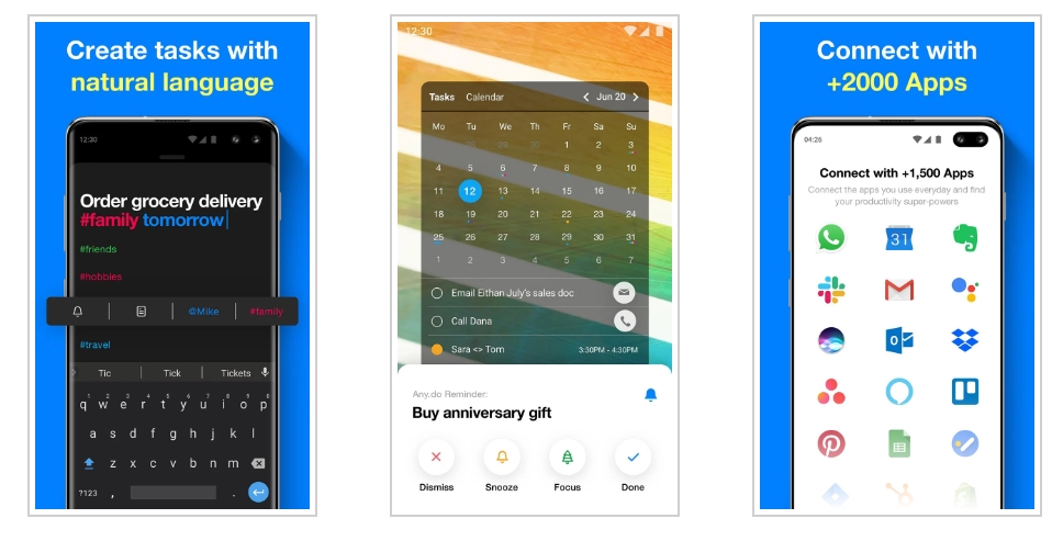 Any.do To-do Premium Android Lifetime Premium No Watermark Sent email ...