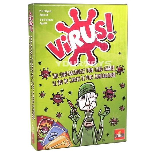 Goliath Virus Card Game - คำเตือน: ความสนุกเป็นโรคติดต่อ! บริการเก็บ ...