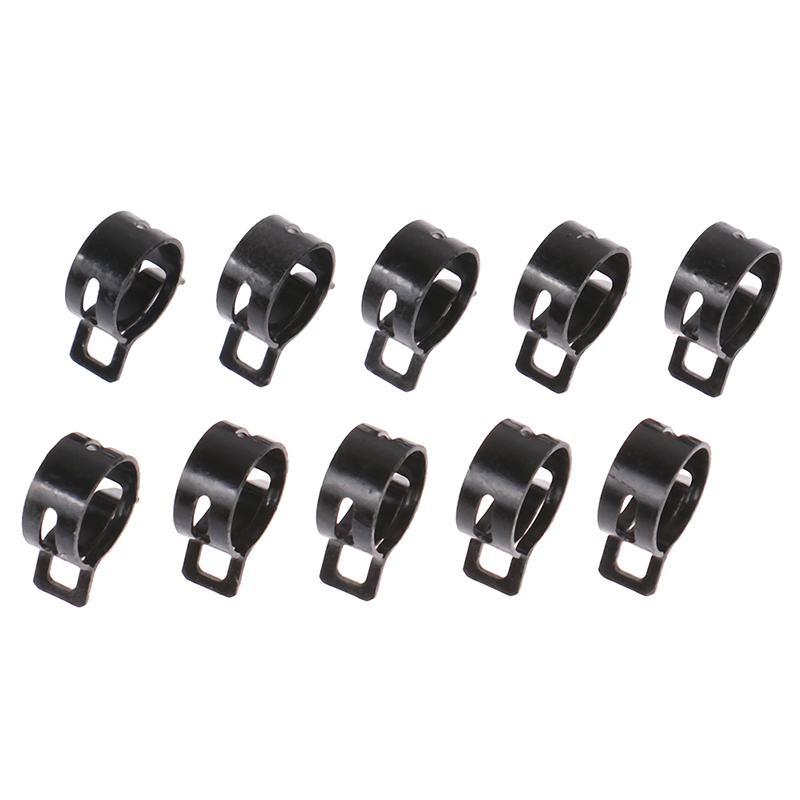 Huayou ห่วงท่อตัวยึดจับท่อน้ำสายดับเพลิง10ชิ้นคลิปหนีบผมสปริงตัวล็อคท่อเชื้อเพลิงอากาศ ...