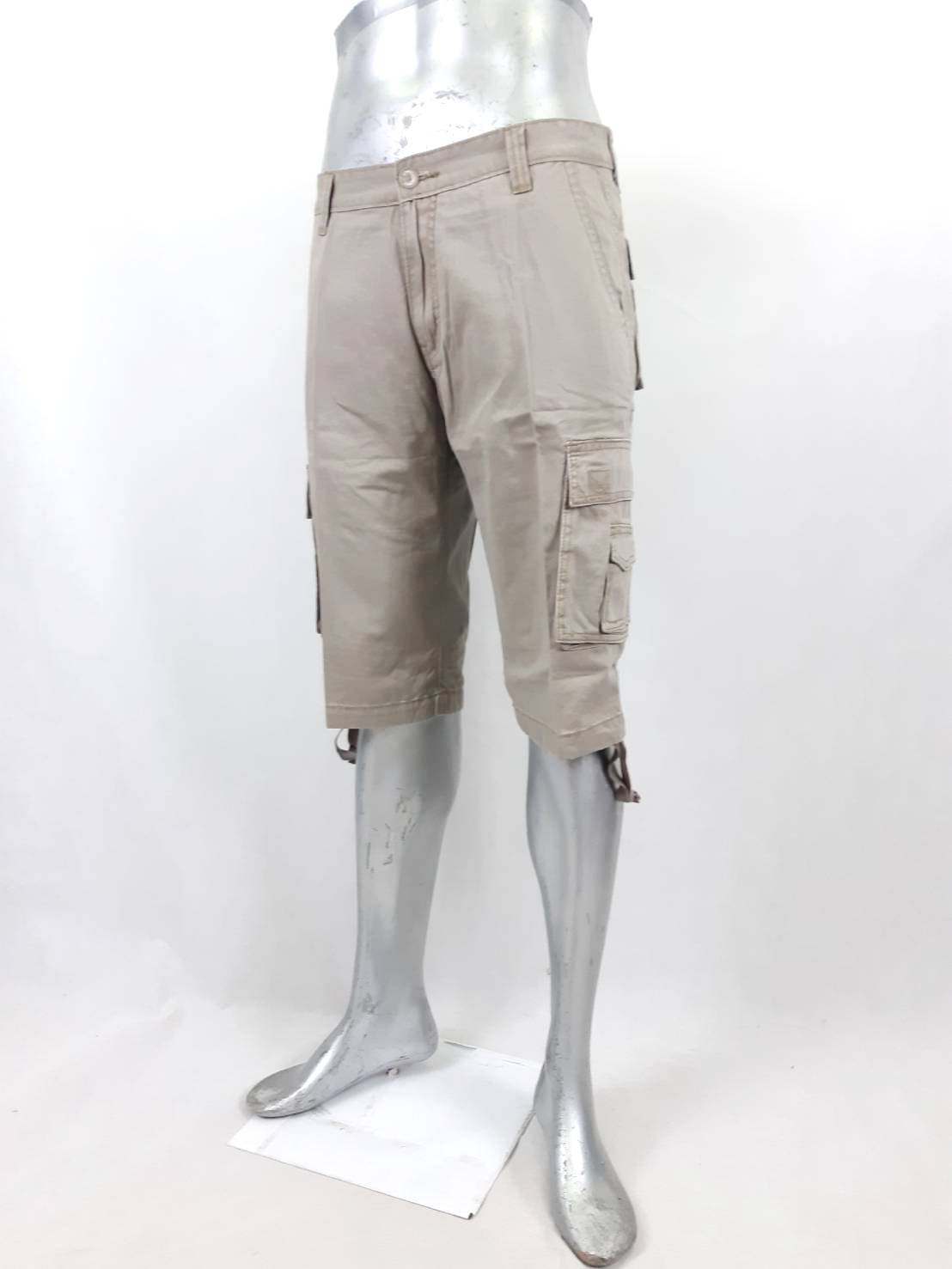 COMET 1232/1661 กางเกงขาสั้น คาร์โก้ 5 ส่วน (ซิป) ผ้า Twill Cotton 100% ...