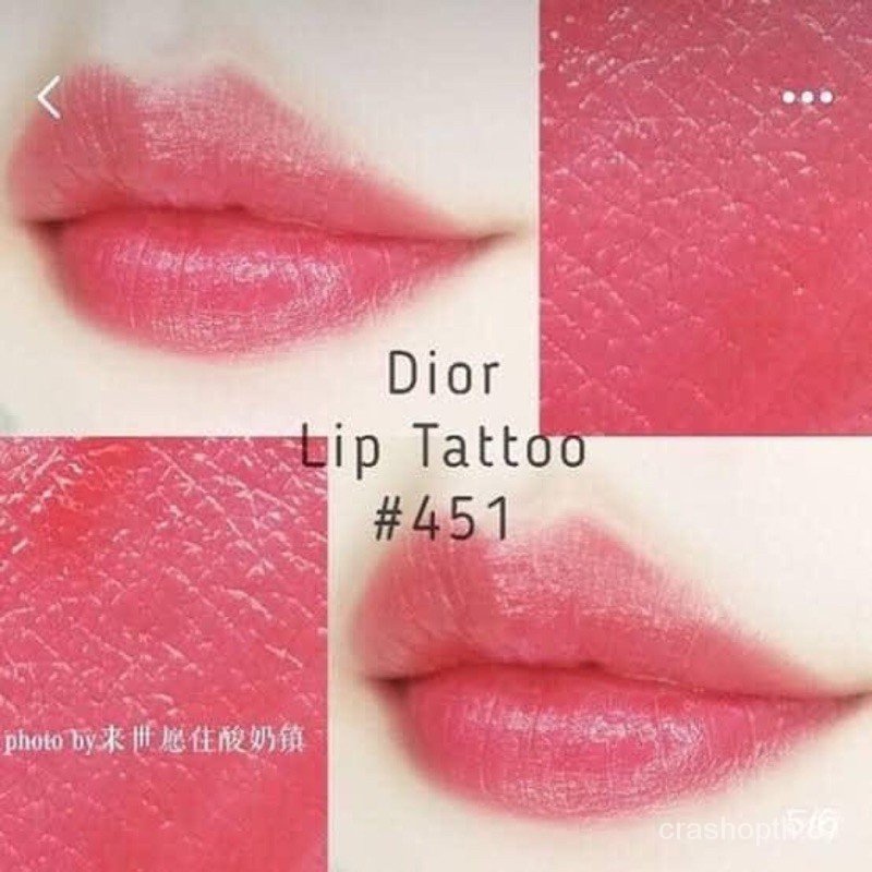 Dior addict lip tint no-transfer lip tint tattoo รุ่นใหม่ 2022 ของแท้ป้ายไทย | Lazada.co.th