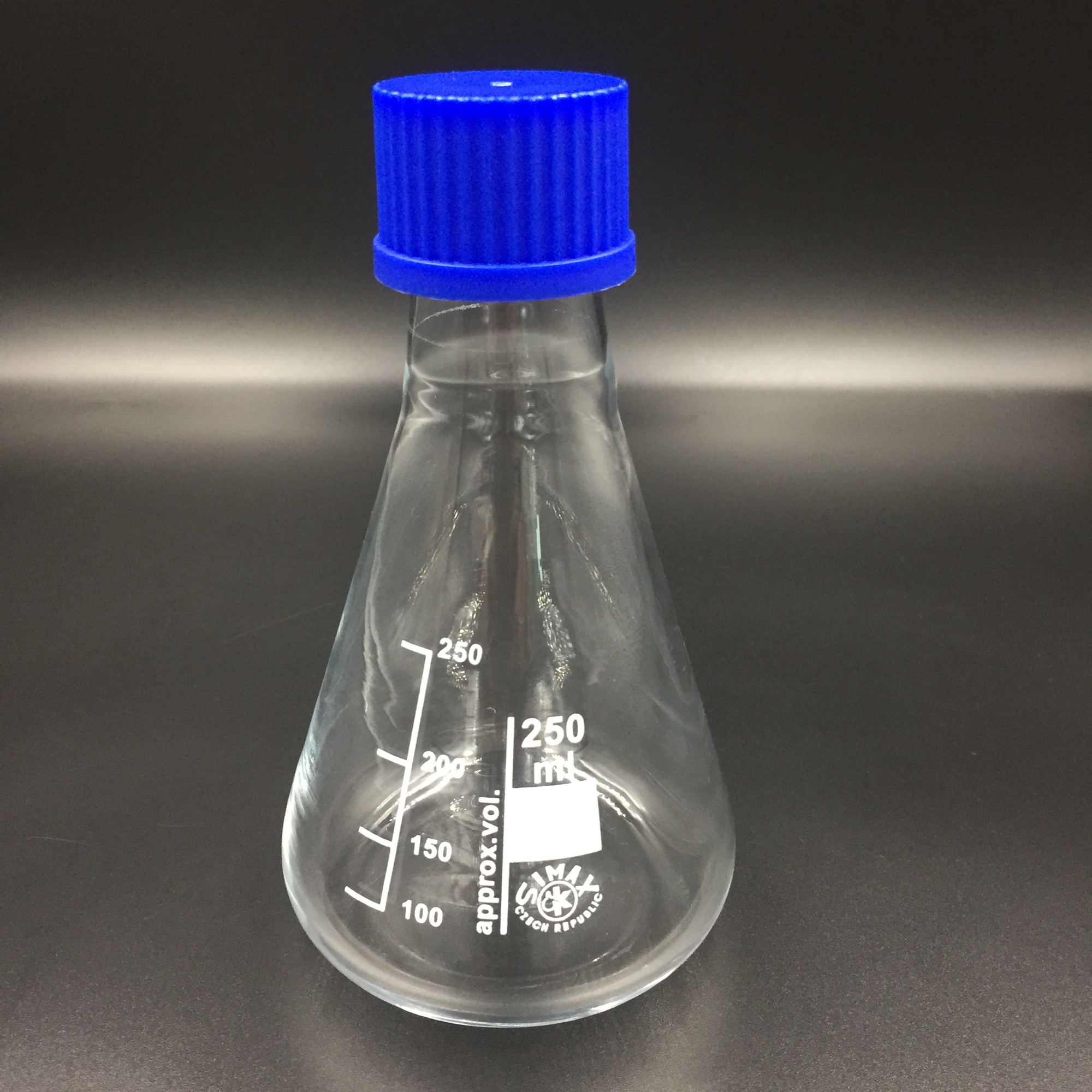 Simax Erlenmeyer Flask With Screw cap 250 ml - Easy Lab - ThaiPick