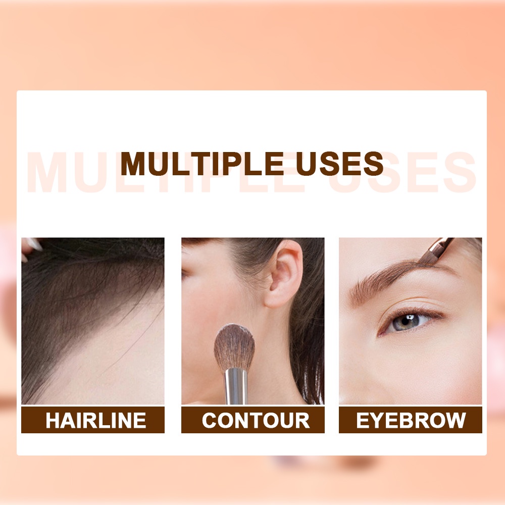 BH Hair Shadow Powder Eyebrow Stamp Waterproof Multi-use Trimming ...