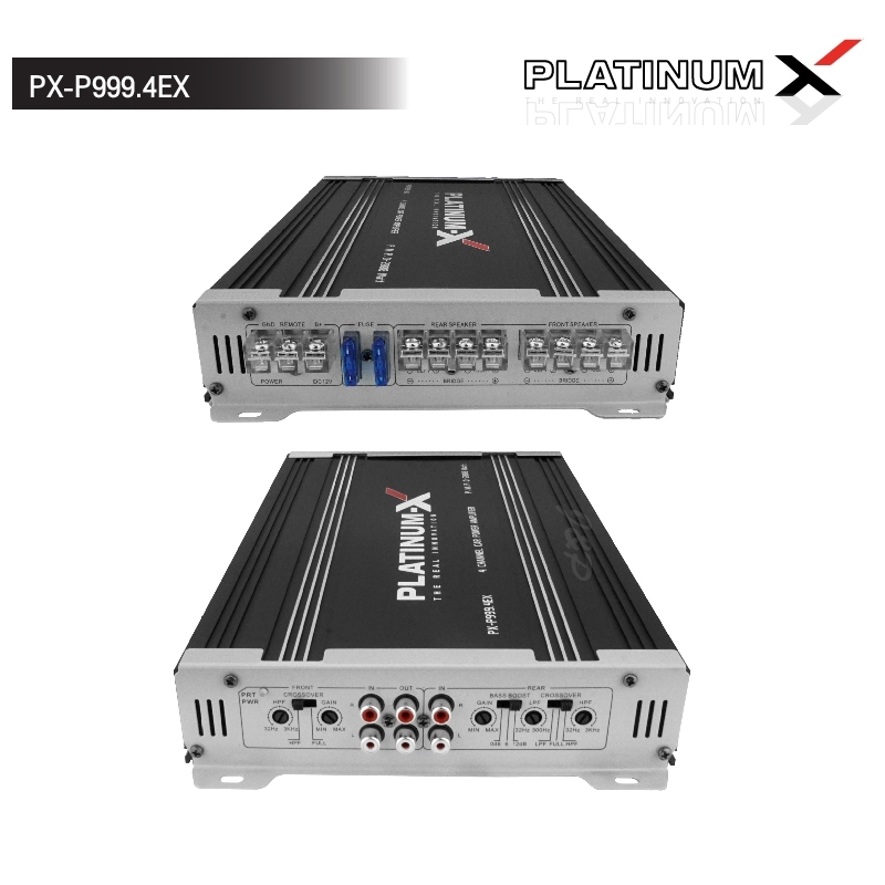 PLATINUM-X เพาเวอร์แอมป์ AB 4CH. 2000W แถมชุดสายไฟติดตั้ง 999 PowerAmp ชุดแอมป์พร้อมสายไฟ ...