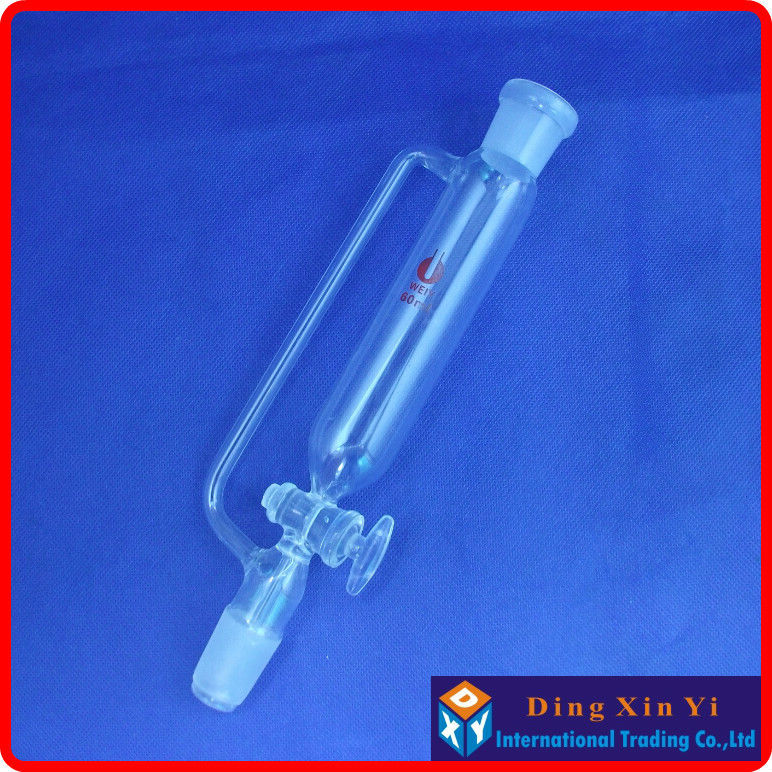 60ml Separatory funnel constant pressure cylindrical shape,constant ...