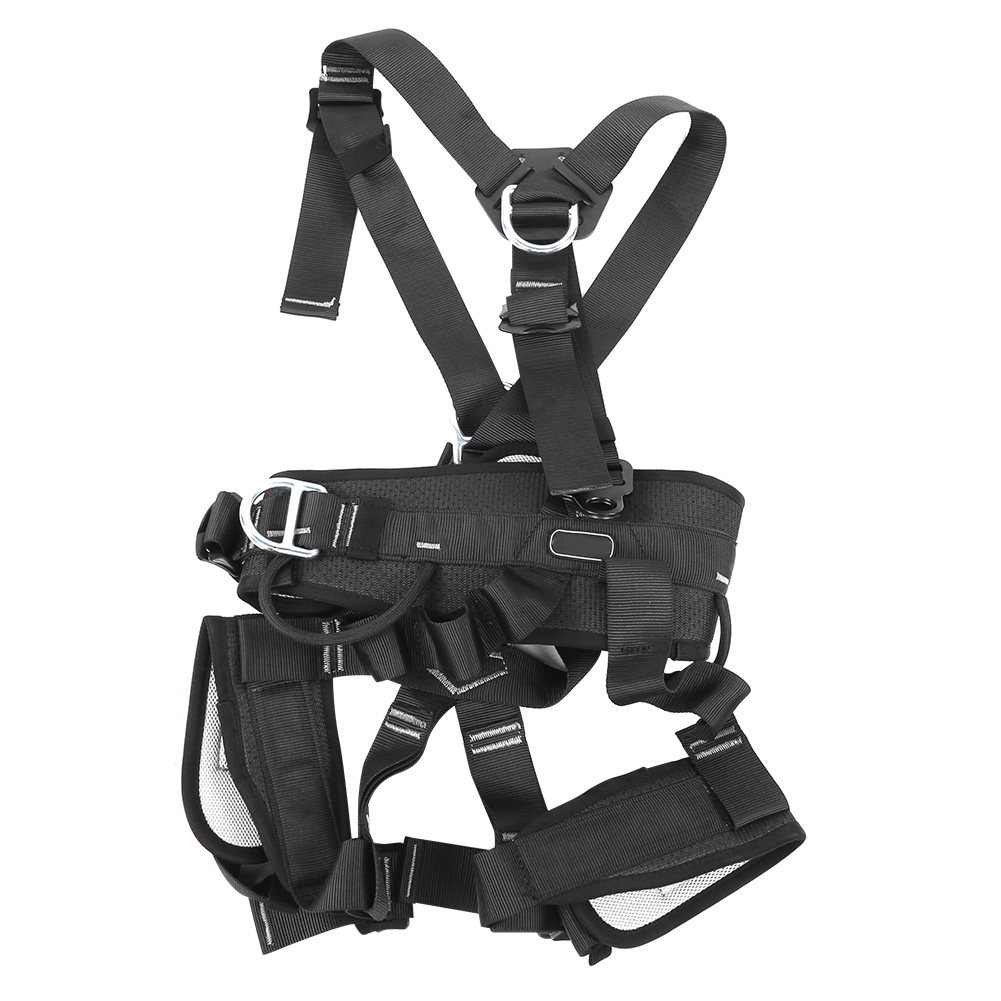 Outdoor Mountaineering Climbing Full Body Safety Belt Aerial Work ...