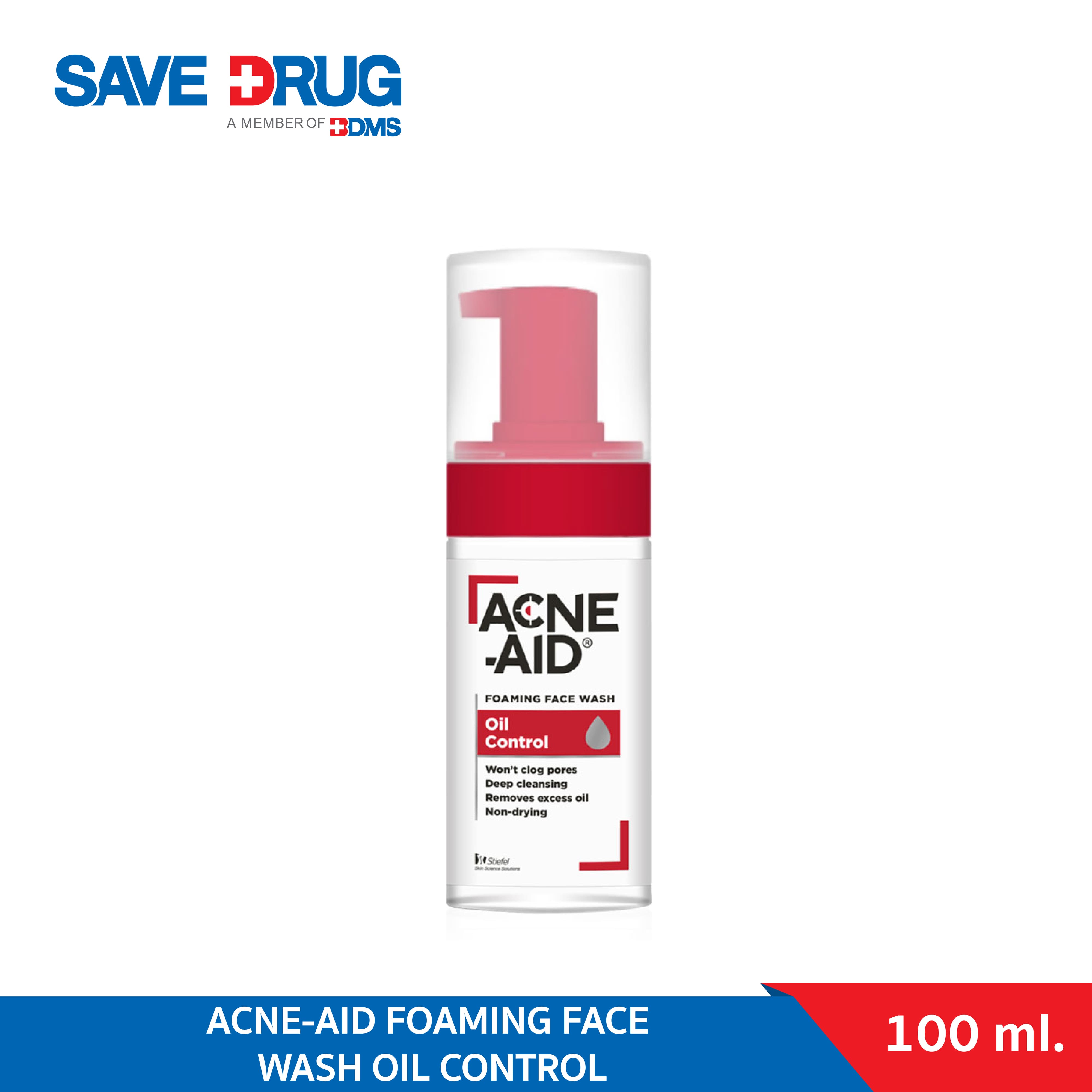 ACNE-AID FOAMING FACE WASH OIL CONTROL 100ML | Lazada.co.th