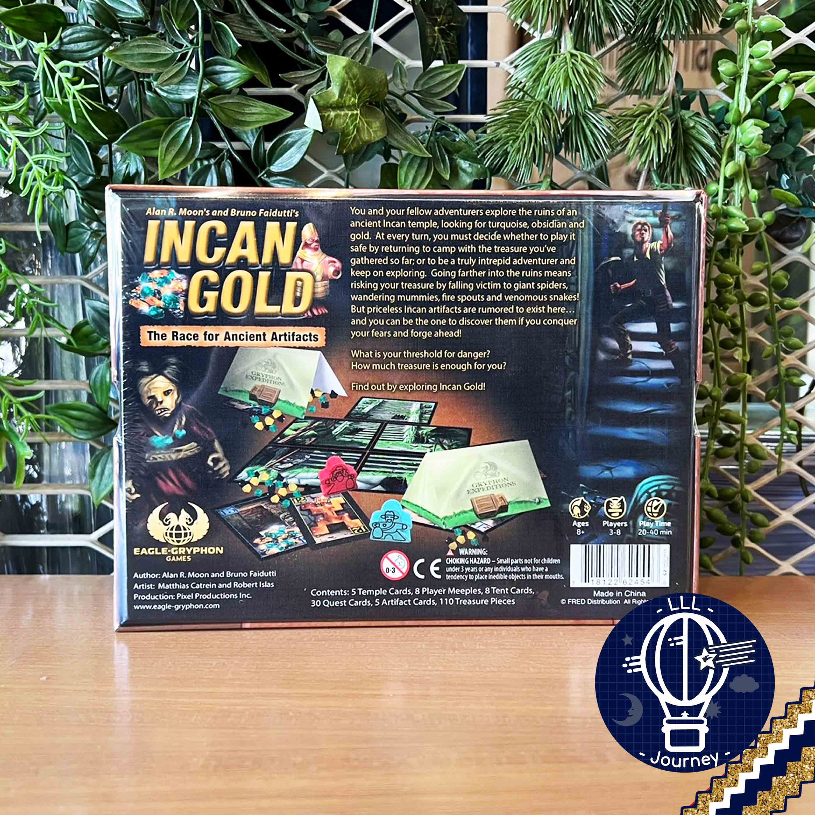 Incan Gold ล่าสมบัติอินคา [TH] ภาษาไทย / Incan Gold English แถมซองพรี ...