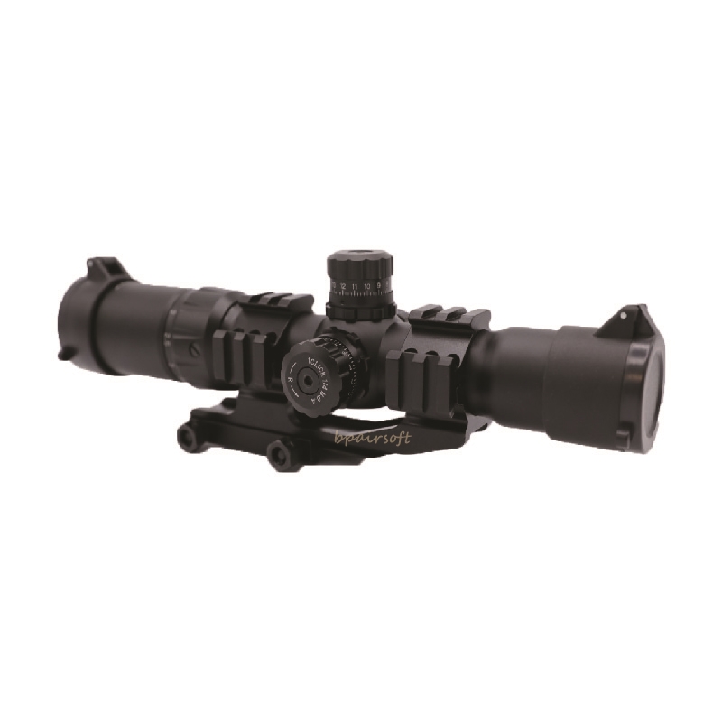 สโคป 1.5-4x30 Dual illuminated CQB Scope กล้องเล็งไว Scope Optical 1.5 ...