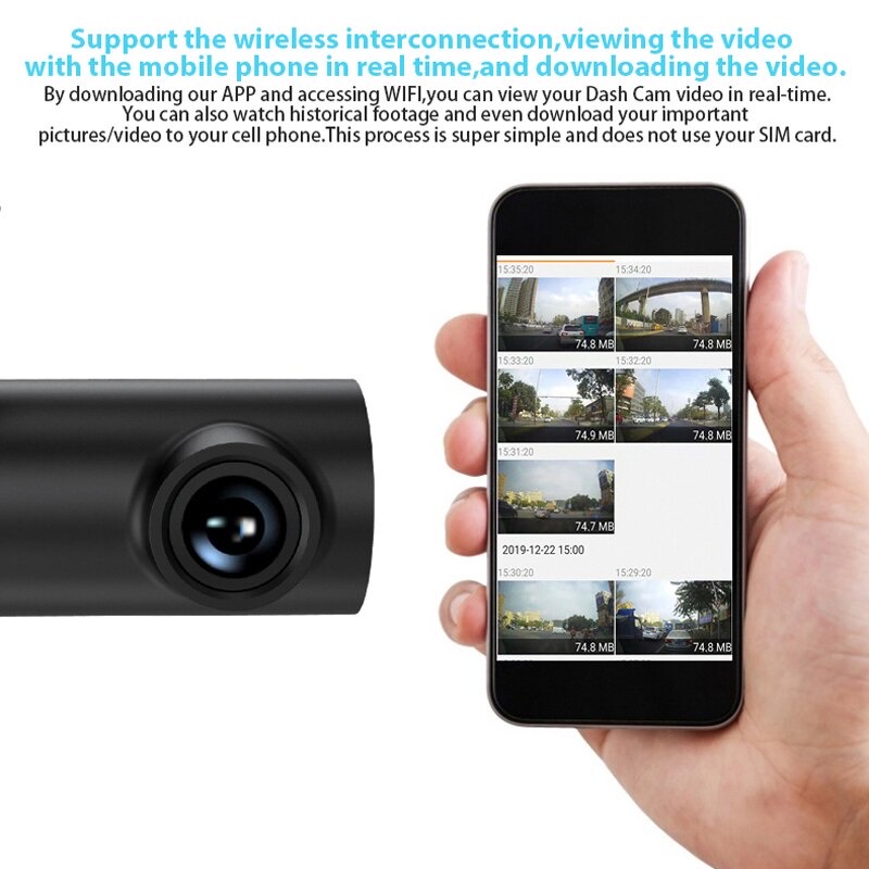 กล้องติดรถยนต์ Dash Cam 2k WDR กล้องรถยนต์ Car Camera อัจฉริยะ เลนส์มุม ...