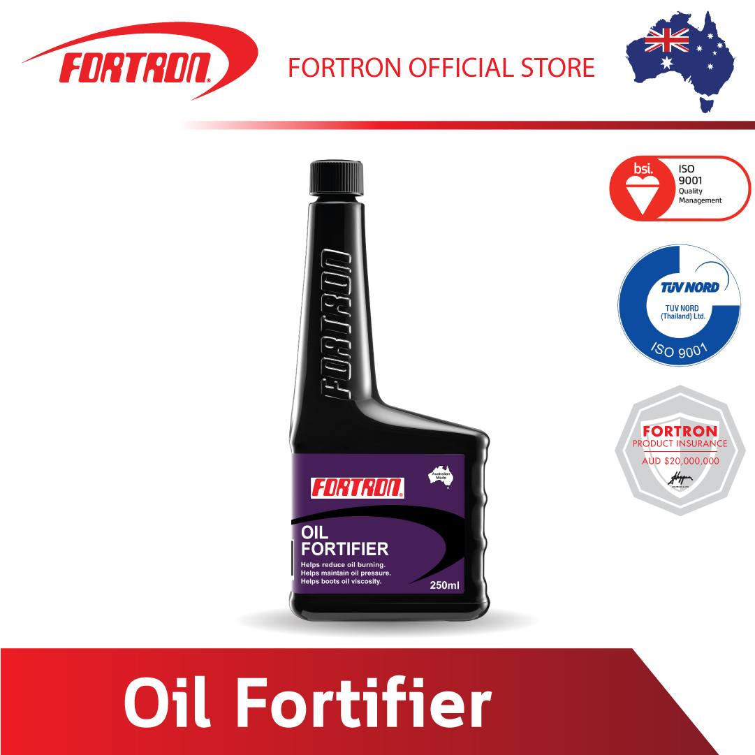 Fortron Oil Fortifier โฟรตรอน เพิ่มแรงอัด กำลังเครื่องยนต์ ความทนทาน ...