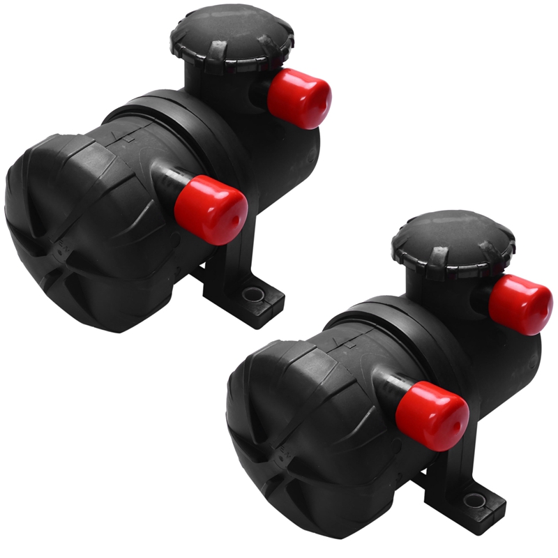 2X Universal Provent 200 Oil Separator Catch Can Filter For Ford Patrol ...